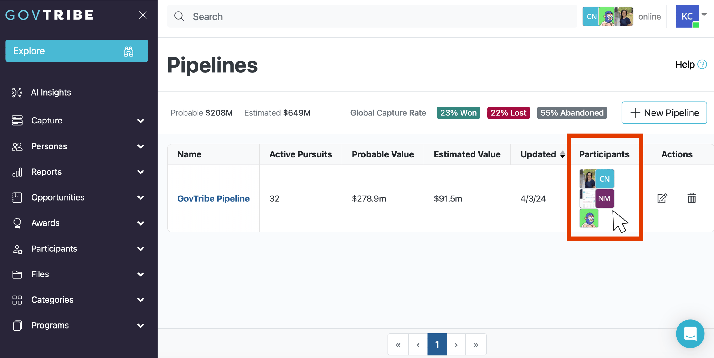 Easily Manage Your Pursuits from Start to Finish with Pipelines