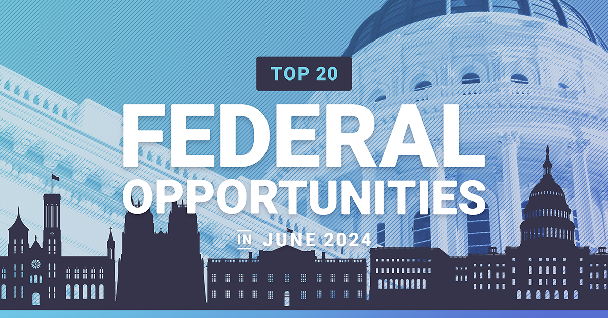 Top 20 Federal Contracting Opportunities in June 2024